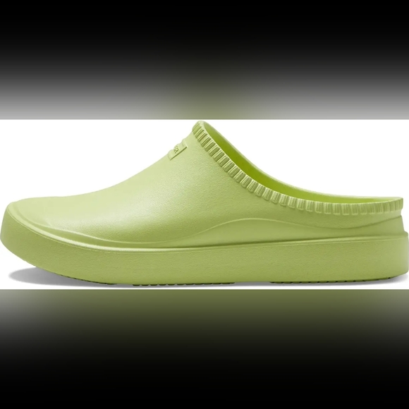 Hunter | Shoes | Hunter Inout Bloom Algae Foam Zesty Yellow Clog | Poshmark